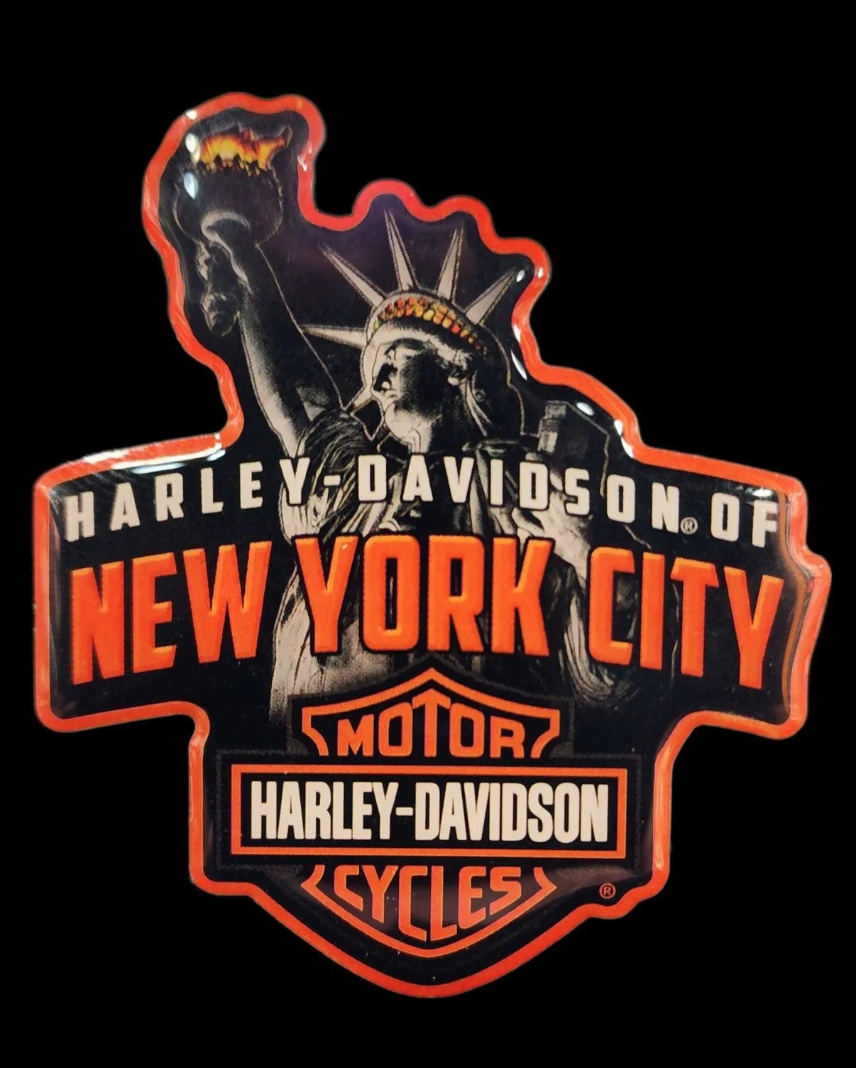 Harley Davidson Of NYC Dealer Liberty Magnet