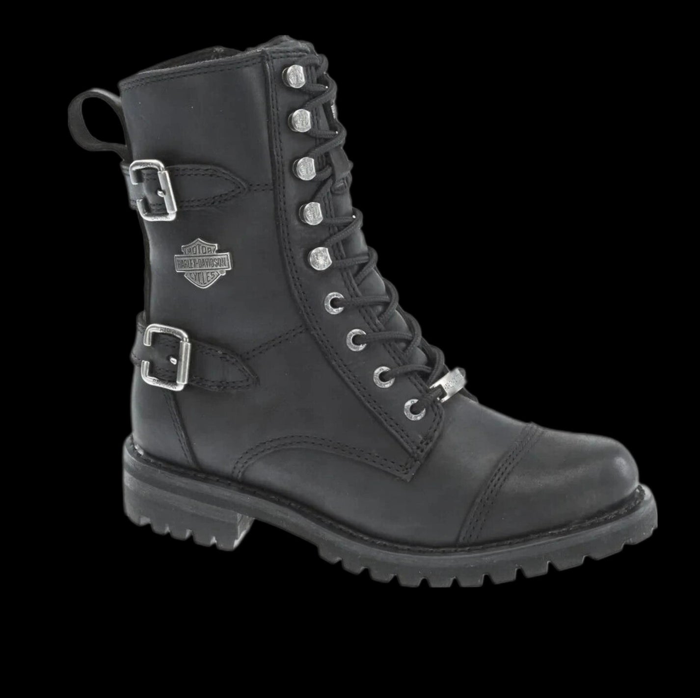 Harley-Davidson® Women's Balsa 7" Motorcycle Boots. Black D83853 ...