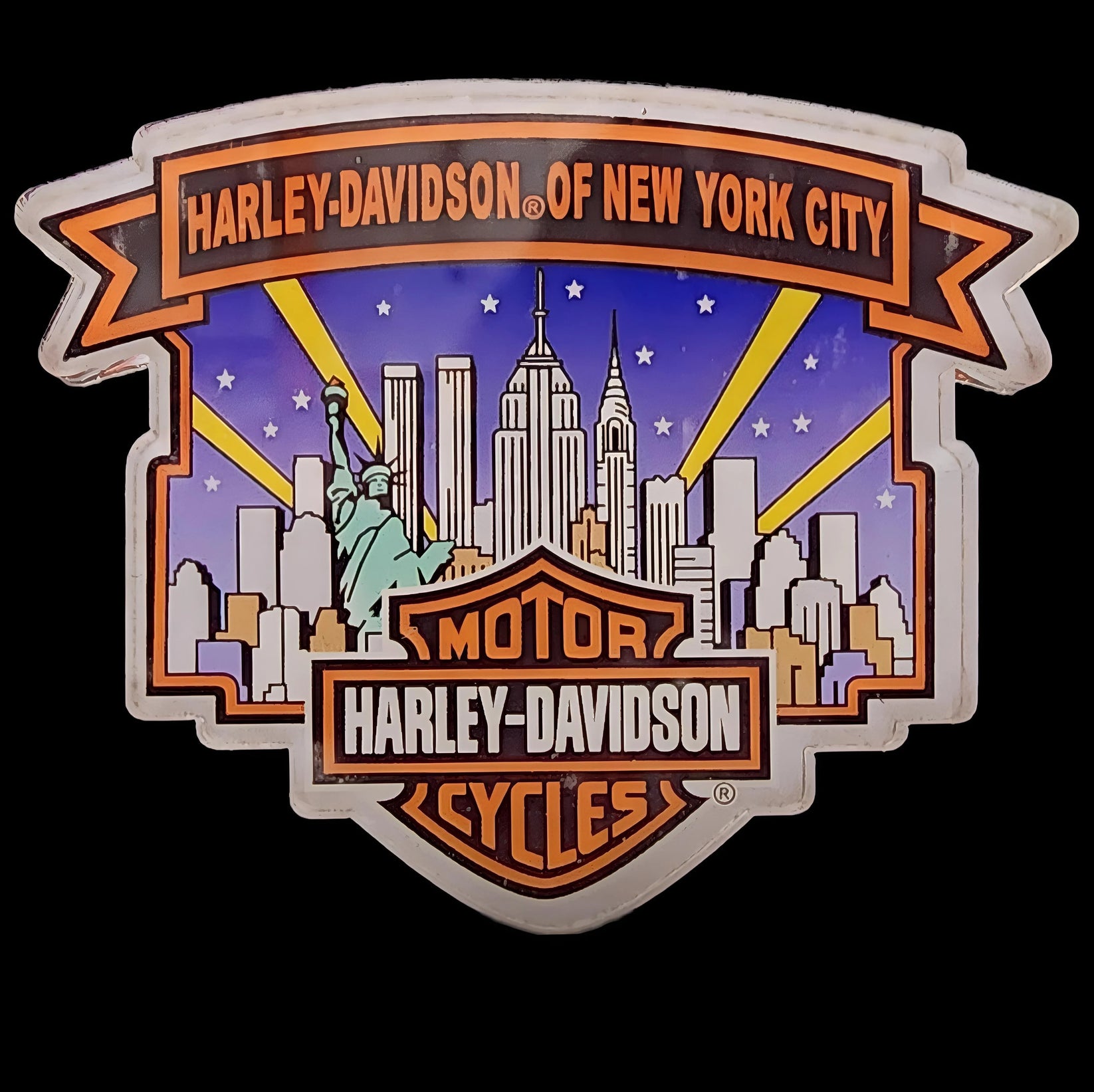 Nyc Harley Davidson Skyline Acrylic Magnet – Harley Davidson Of Nyc